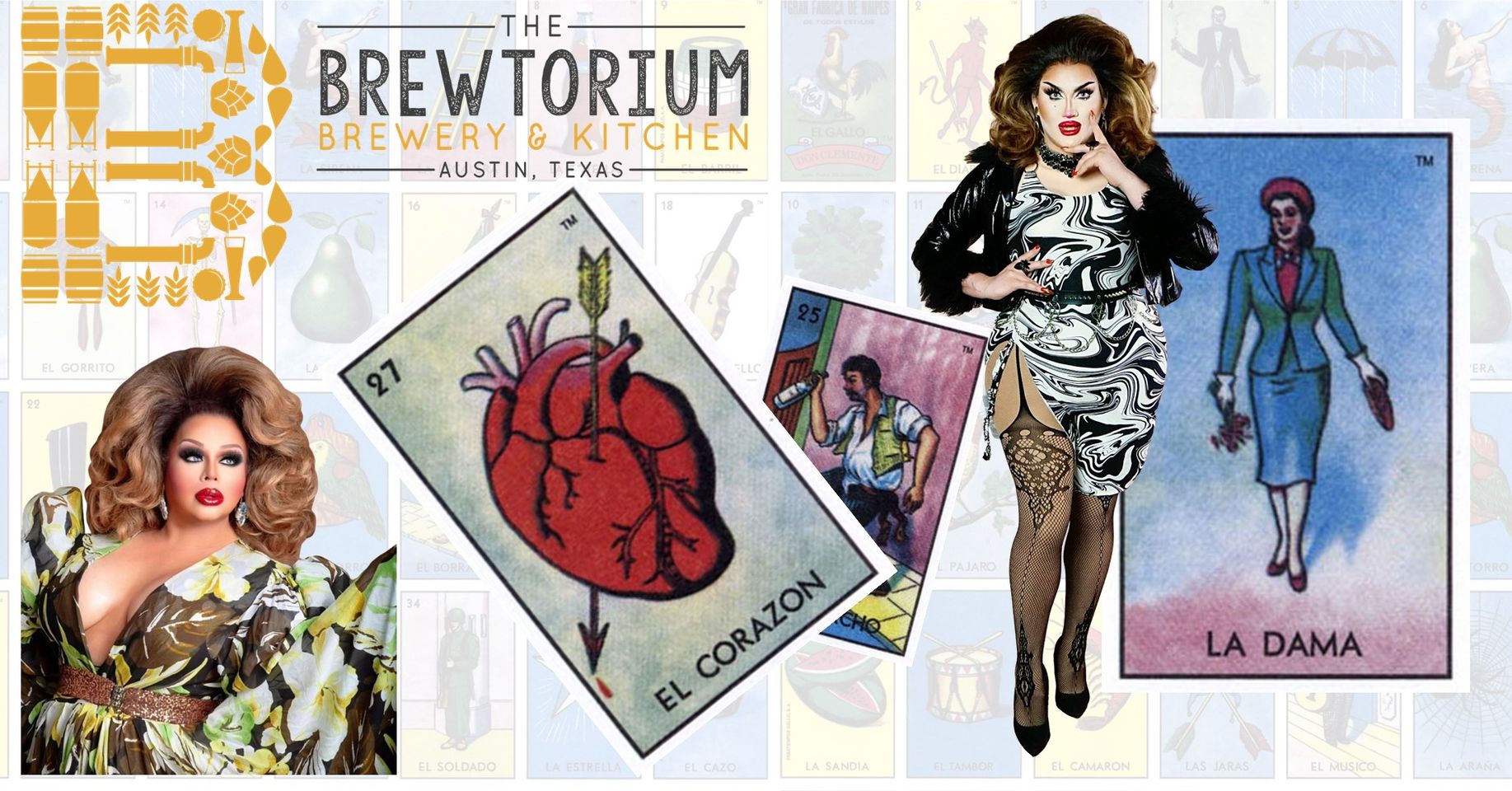 Drag Queen Loteria for the Hill Country Ride for AIDS | The Brewtorium ...